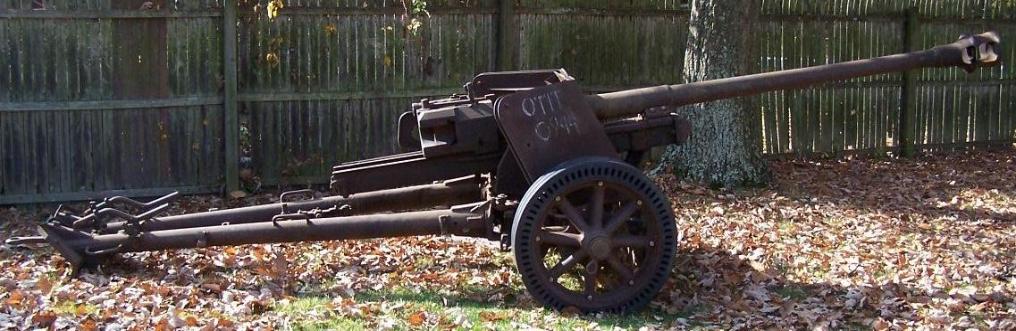 German 7,5cm PaK 40 Anti-Tank Cannon