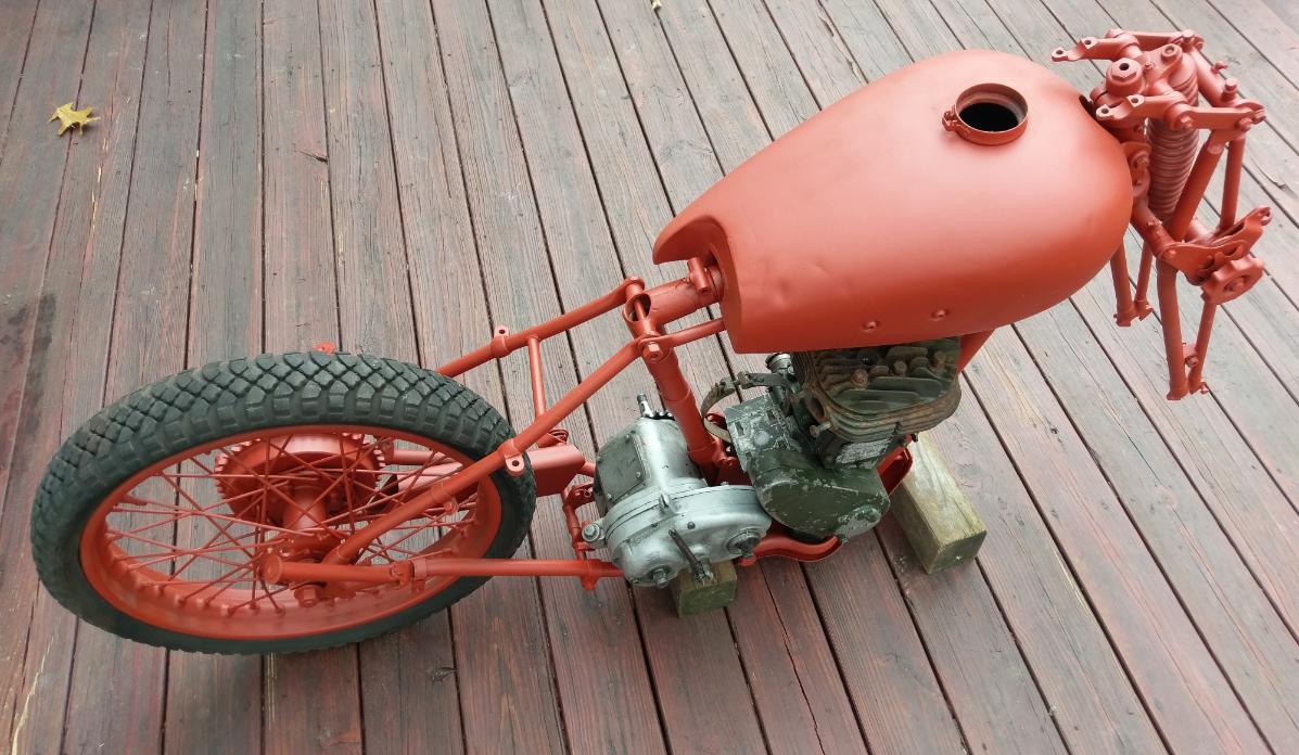 British BSA Motorcycle M20 Serial Number: 103026