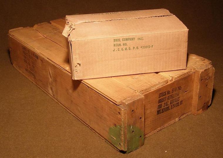 WWII Crates, Boxes and Containers