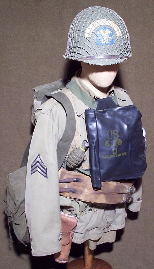 U.S. Army Sergeant Engineer Special Brigade Omaha Beach - Normandy ...